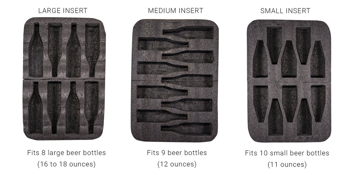BierGardeValise Beer Bottle Inserts | VinGardeValise®
