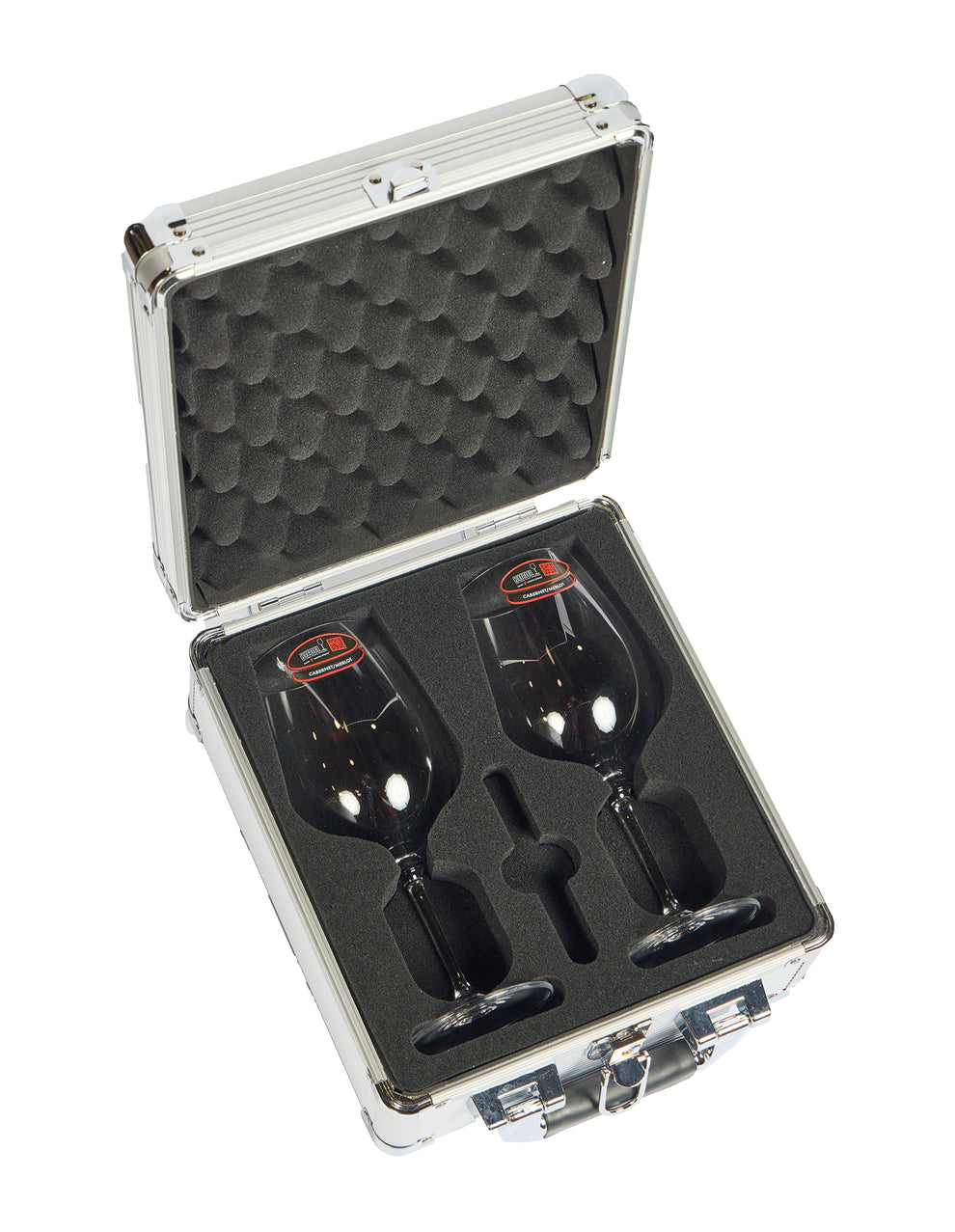 VinGlass Wine Glass Case Bundle - Two Riedel Vinum Glasses – VinGardeValise